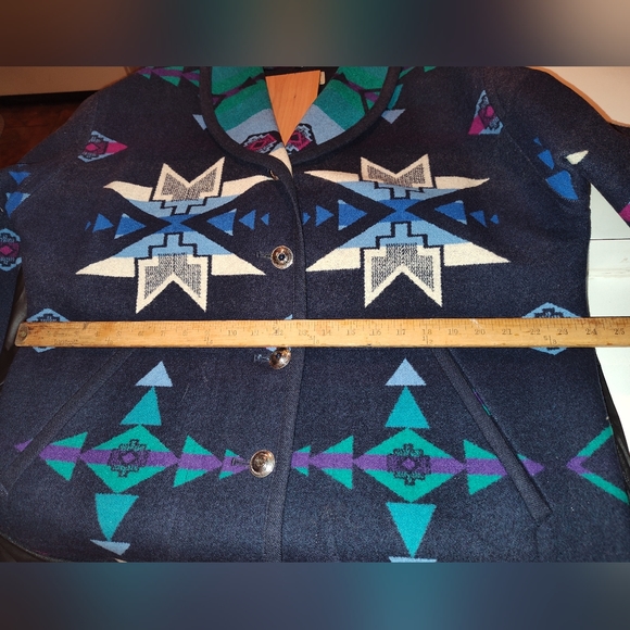 Pendleton | Jackets & Coats | 96s Knockabouts Pendleton Aztec Wool Coat ...